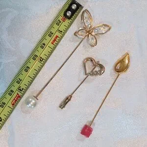 Vintage Estate Jewelry Lot | Jewelry | Vintage Lot Hat Lapel Stick Pins ...